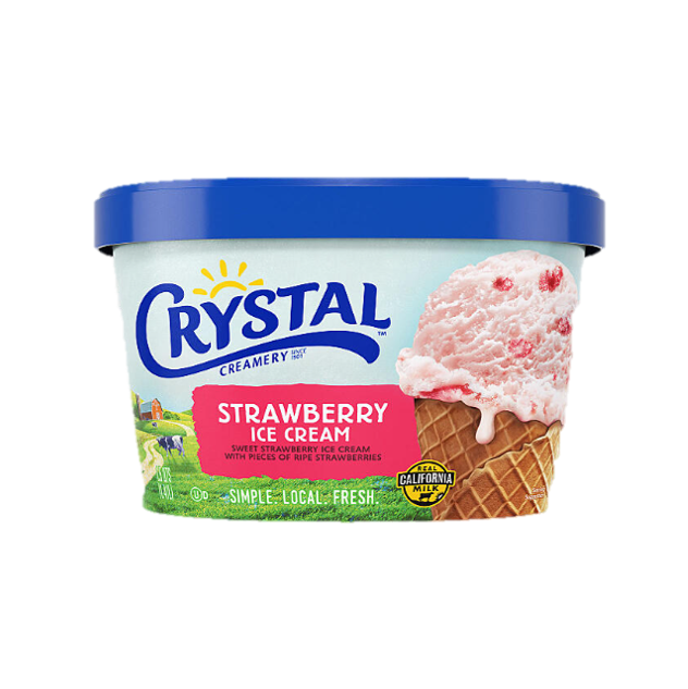 Strawberry / Fresa (48 oz) "Crystal" – La Canasta